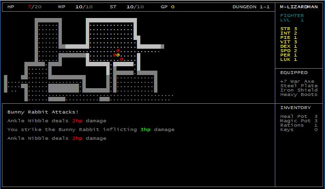 GitHub - digital-synapse/os-roguelike: Old School ASCII based Roguelike ...